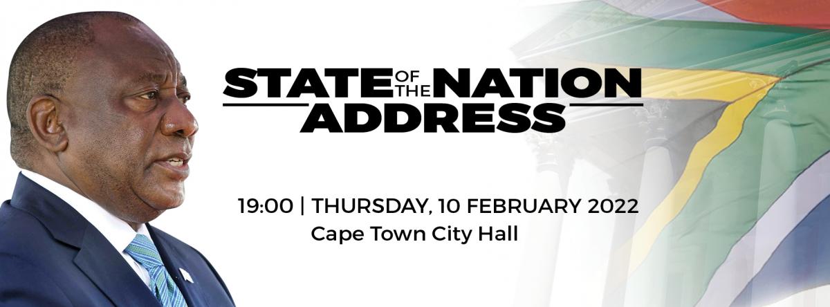 State of the Nation Address 2022 | South African Government